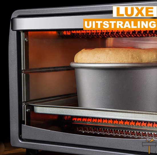 Happyment® Mini oven vrijstaand - Elektrische oventje - Camping ...