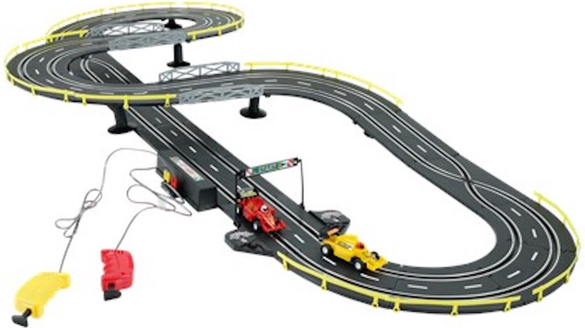 Speelgoed racebaan - Met wel 57 onderdelen - Racen - Speelgoed auto ...