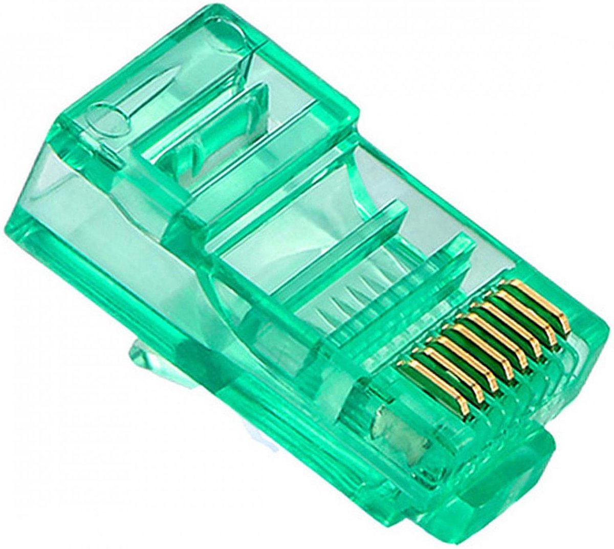 RJ-45 Netwerk connector - Groen | bol