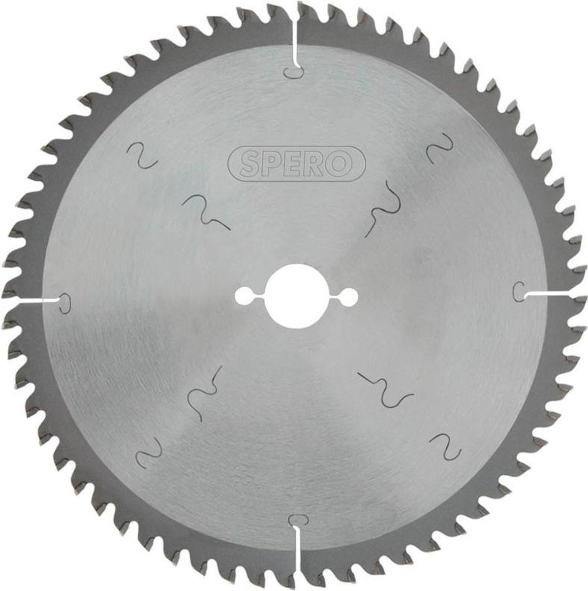 255mm aluminium TCT zaagblad cirkelzaagblad 60 Tands - asgat 30mm HPL / Trespa | bol.com