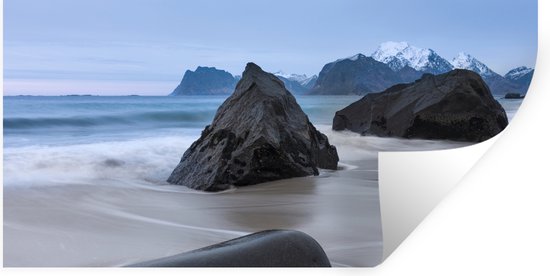 Strand - Steen - Zee Muursticker | bol.com