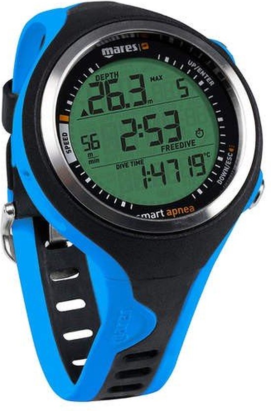 Mares Freedivecomputer Smart Apnea Zwart-Blauw | bol