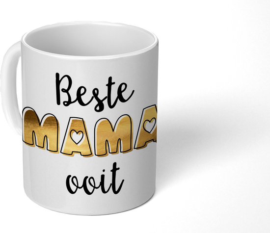 Mok - Koffiemok - Spreuken - Quotes Beste Mama Ooit - Moeder ...