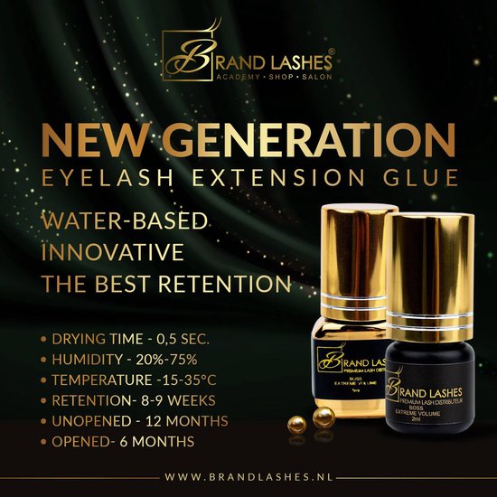 Brand Lashes | Wimperextensions lijm | BOSS EXTREME VOLUME 5 GRAM (0,5 ...