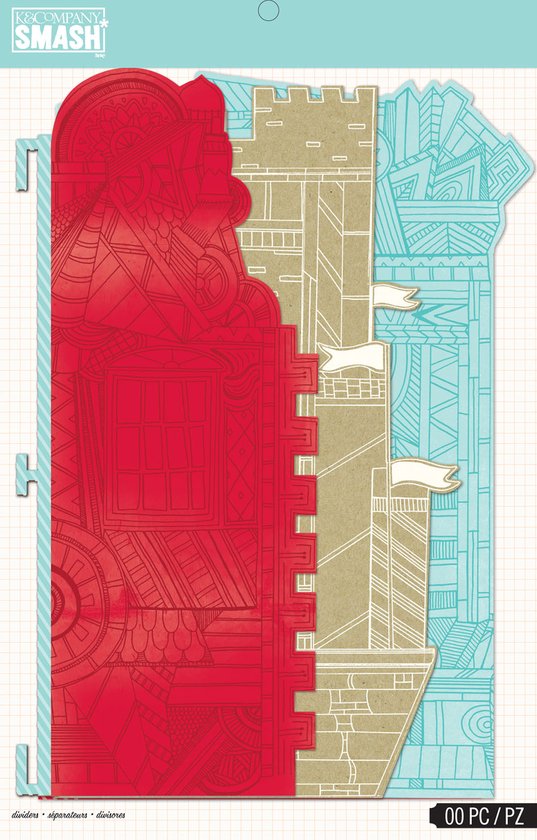 K&Company smash doodle divider tabs | bol.com