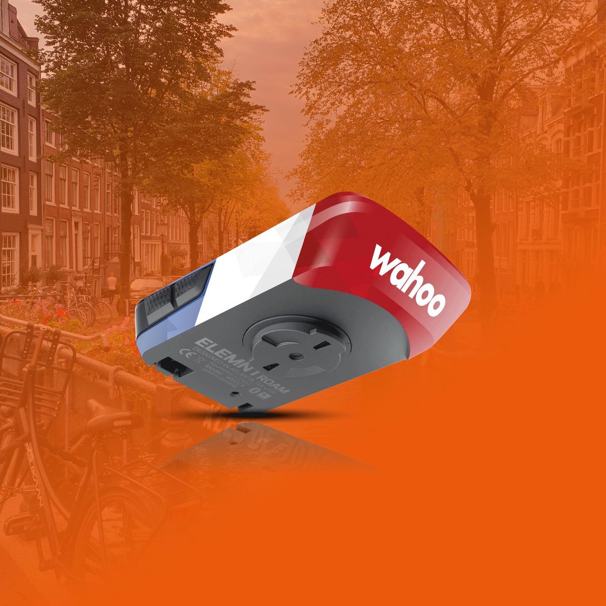Wahoo - ELEMNT Roam - Fietscomputer skin - Nederland | bol.com