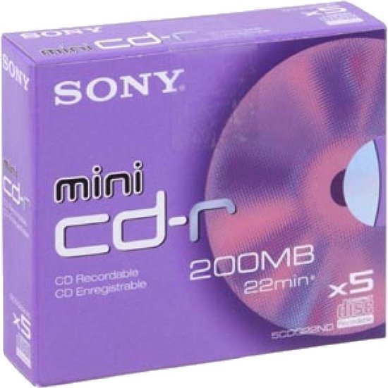 Sony Mini-CD-R 5CDQ22 | bol