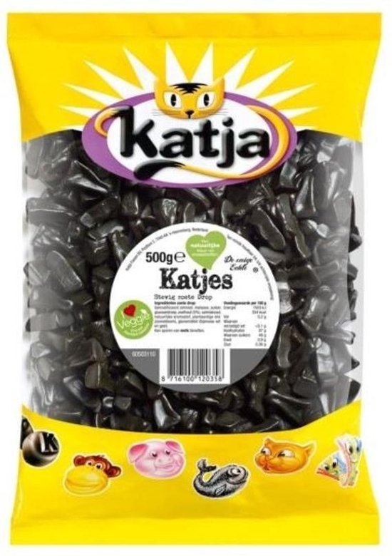 Katjes drop Katja 12x 500 gram- 6 kilo | bol.com