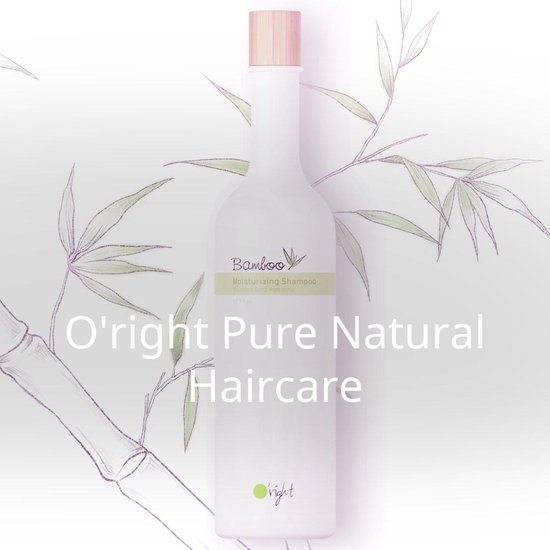 O'right tea tree shampoo - 1L - natuurlijke anti-roos shampoo - pomp- | bol