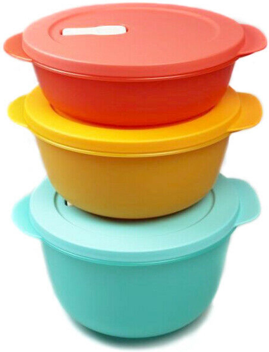Ensemble Tupperware Crystalwave grand (3) | bol