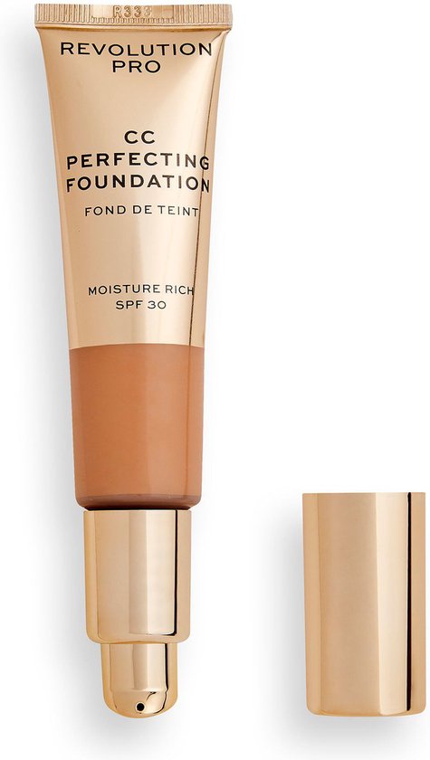 Makeup Revolution - Cc Cream Perfecting Foundation Spf 30 - F10 | bol