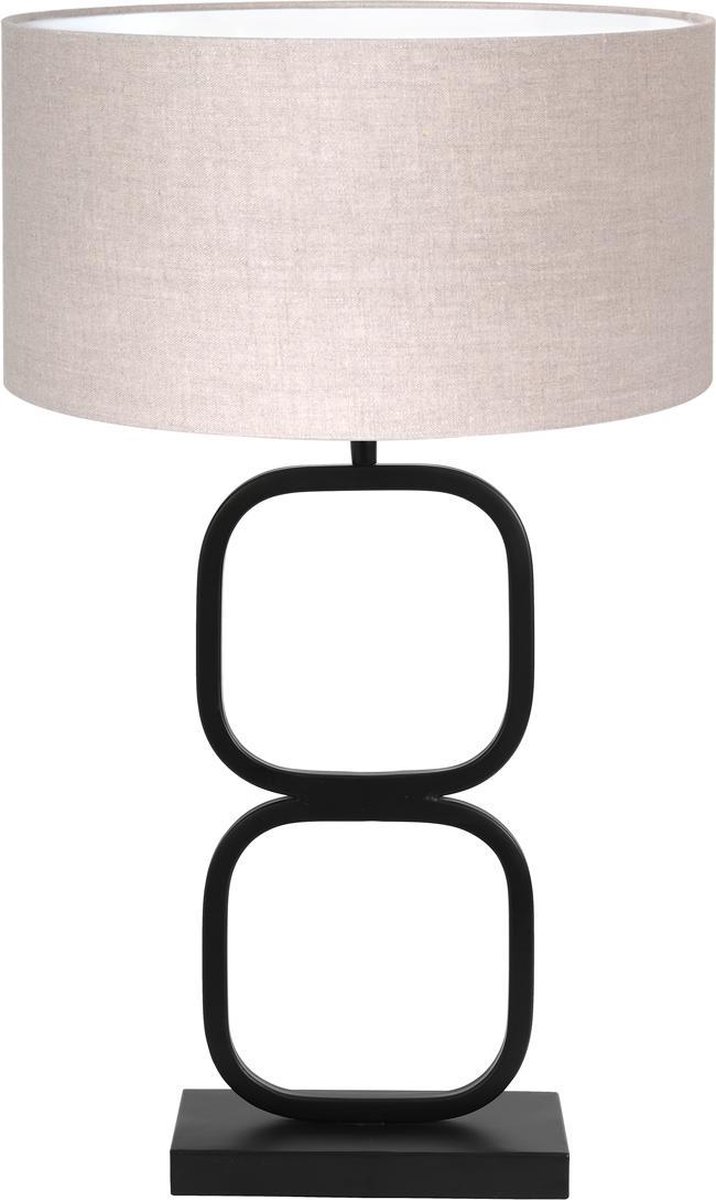 Light & Living Lutika tafellamp - lampenvoet - 65 cm hoog - Ø40 cm ...