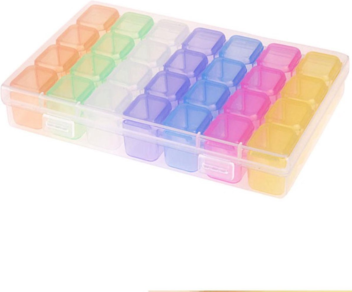 Sorteerdoos met vakjes - Sorteerdoos - Assortimentsdoos - Transparant ...
