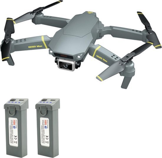 Pocket drone met 4K Camera - 30 minuten vliegtijd - TD3RC Wifi FPV ...