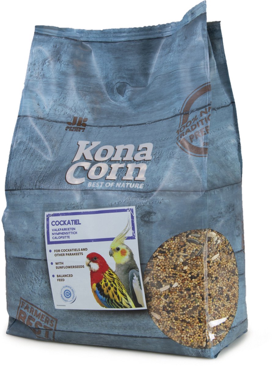 Konacorn Valkparkieten | 1,8 kg Vogelvoer | bol.com