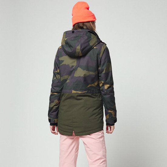 O'Neill Zeolite Jacket Dames Ski jas - Green Aop - Maat S | bol
