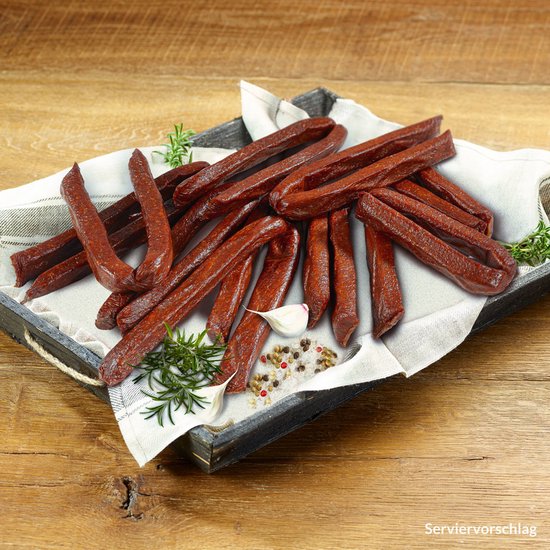 Original Landjäger uit het Zwarte Woud 20 Bite Salami Knacker | bol.com