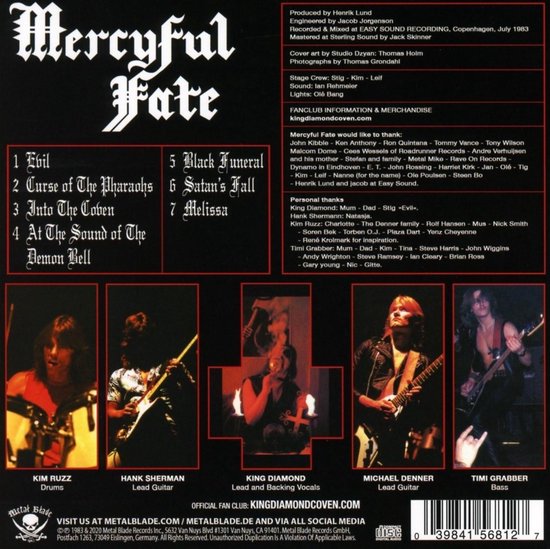 Melissa (ri), Mercyful Fate | Muziek | bol