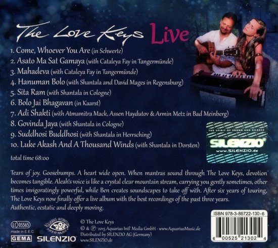 The Love Keys - Live (CD), The Love Keys | CD (album) | Muziek | bol.com