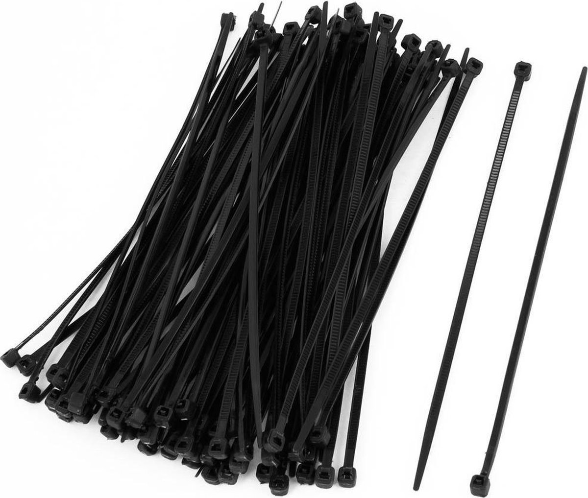 Tyraps - 300 x 7,6 mm - Zwart- Kabelbinders - Tie Wraps - Tie Rips ...