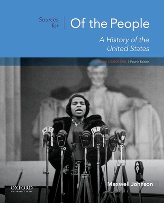 Sources for of the People, Maxwell Johnson | 9780190910150 | Livres | bol