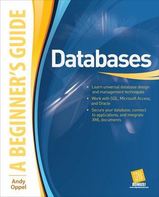 Databases A Beginner'S Guide, Andy Oppel | 9780071608466 | Boeken | bol.com