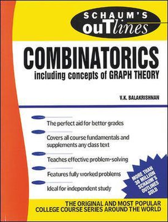Schaum's Outline Of Combinatorics | 9780070035751 | V.K. Balakrishnan ... Schaum's Outline Of Combinatorics | 9780070035751 | V.K. Balakrishnan ...