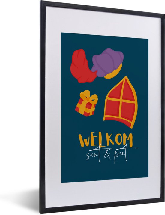 Poster in lijst - Fotolijst 40x60 cm - Posters - Sinterklaas - Sint ...