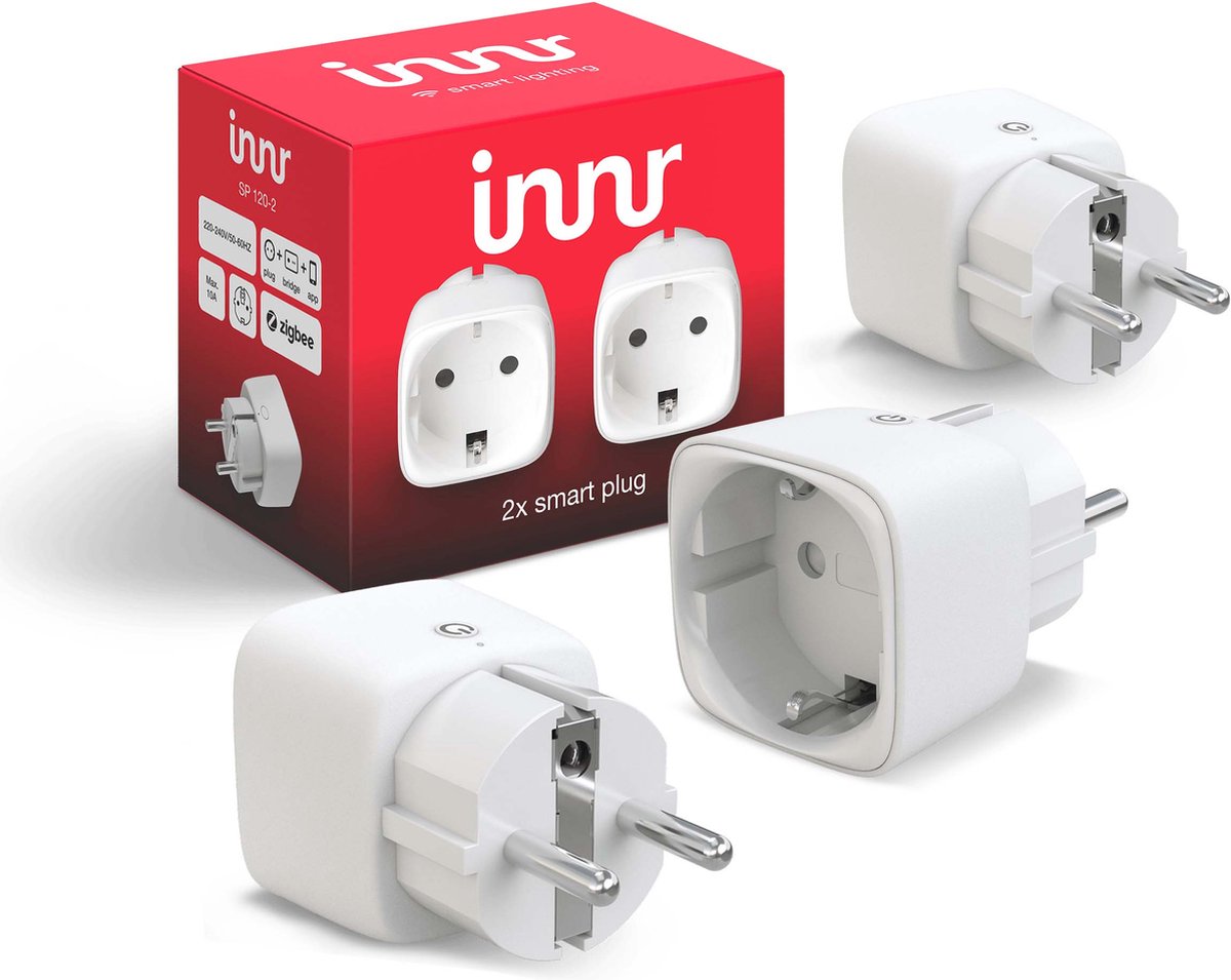 Innr Smart Plug, compatibel met Philips Hue*, Alexa & Hey Google ...
