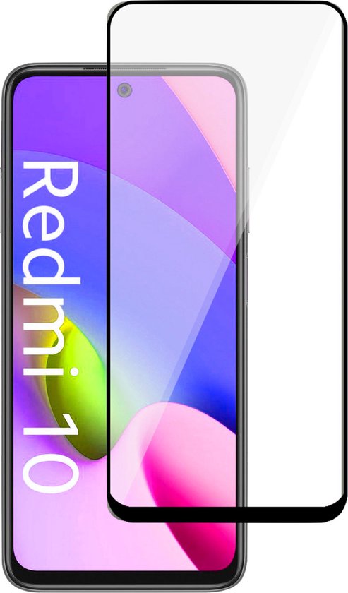 Xiaomi Redmi 10 Screenprotector Glas - Full Screen Beschermglas Screen ...