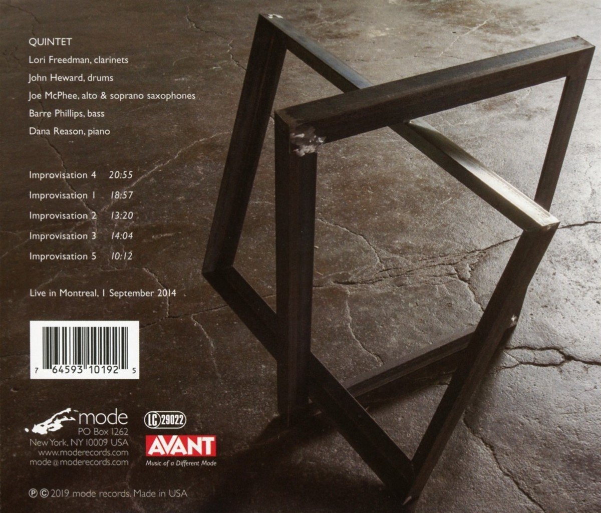 John Heward Quintet - John Heward Quintet (CD), Joe Mcphee | Muziek | bol