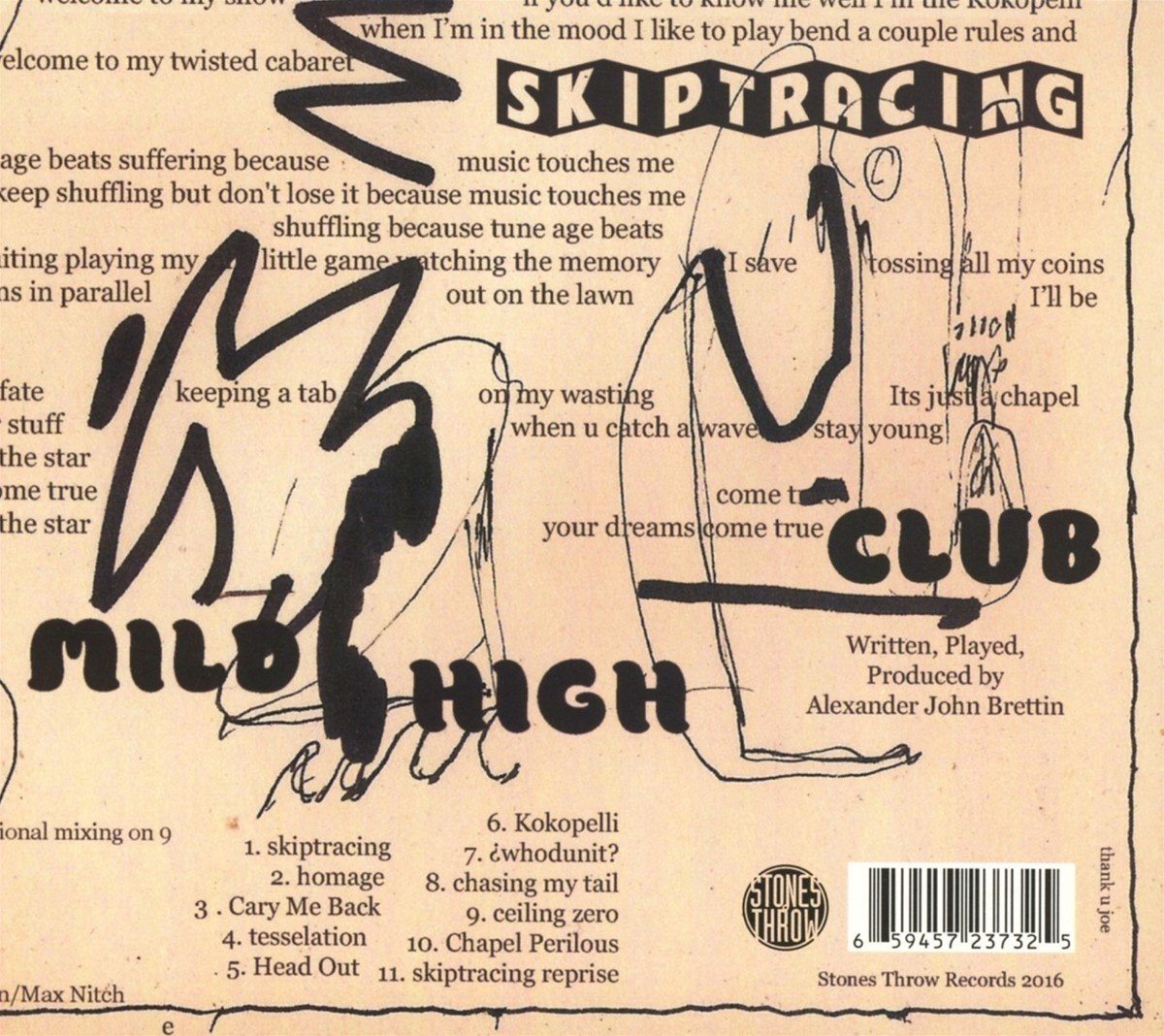 Mild High Club - Skiptracing (CD), Mild High Club | CD (album) | Muziek ...