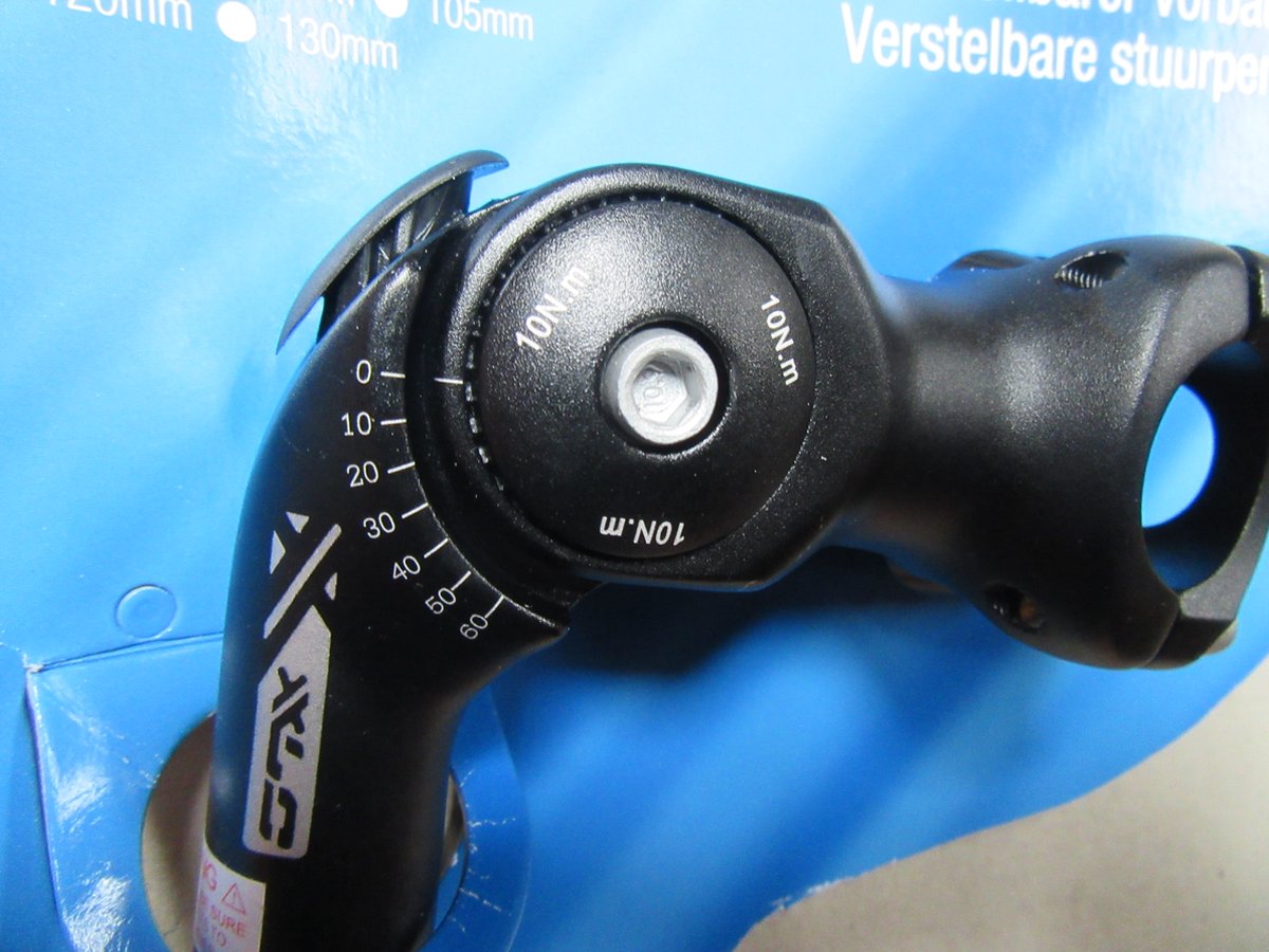 XLC - Verstelbare stuurpen - Zwart - 22,2mm - 25,4 - 80mm | bol.com