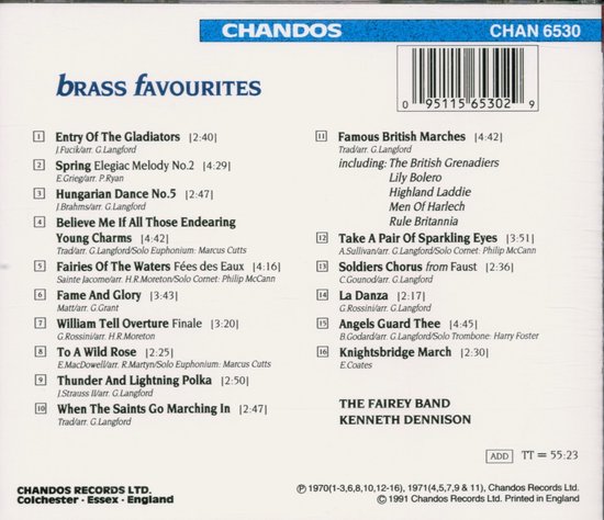Williams Fairey Band - Brass Favourites (CD) (Remastered), Williams ...