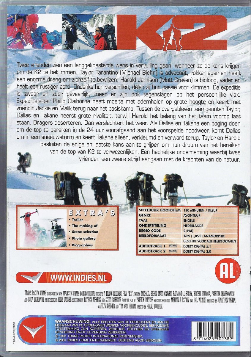 K2 (Dvd), Elena Wohl | Dvd's | bol