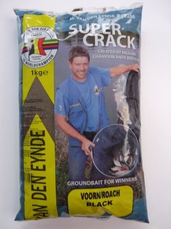 van den Eynde - Supercrack Voorn | Zwart | 1kg - Zwart | bol