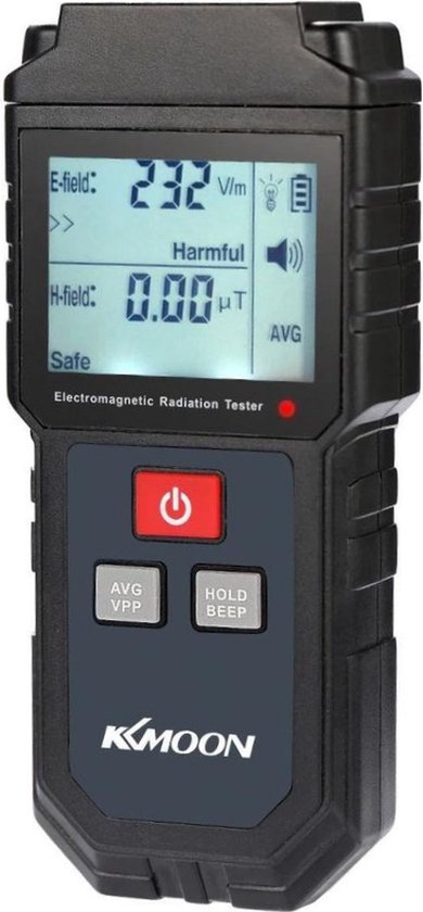 Vitafa EMF Meter - Stralingsmeter - EMF Detector - Dosimeter - 5G ...