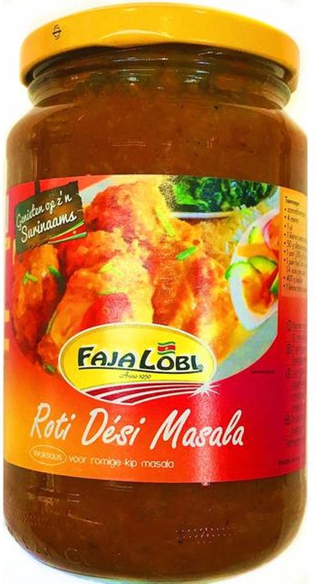 Faja Lobi - Roti Dési Masala Woksaus - 4 x 360g | bol.com