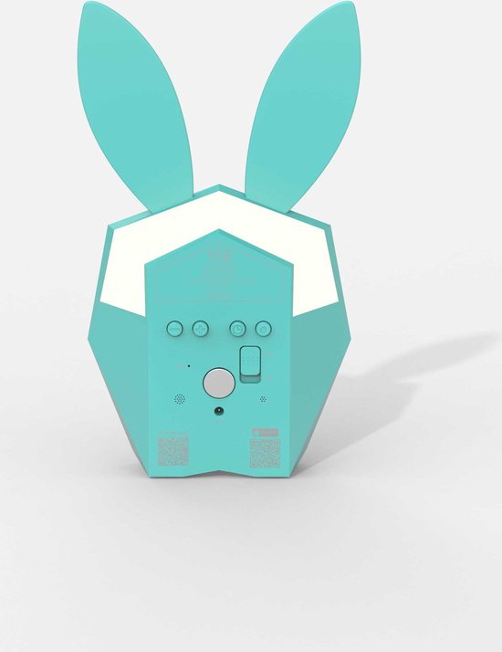 Connected Alarm Clock Rabbit Head Cutty Clock Connect MOB Blauw | bol