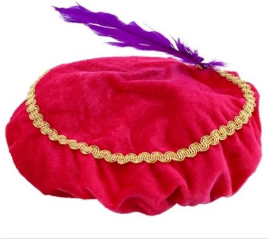 Pieten muts kind roze one size - pietenmuts | bol.com