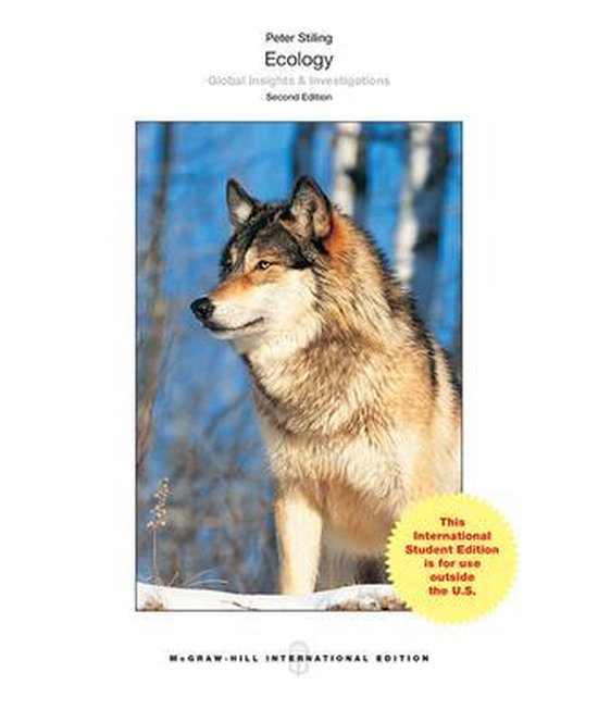 Ecology (Int'l Ed) | 9781259252310 | Peter Stiling | Boeken | bol