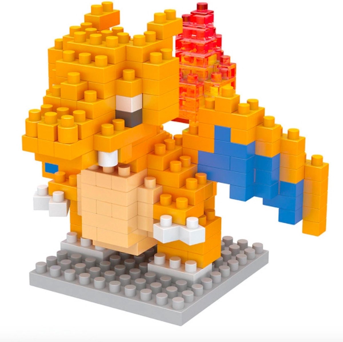 FunWithBlocks® Kleine Charizard nanoblock - Pokémon - 220 miniblocks | bol