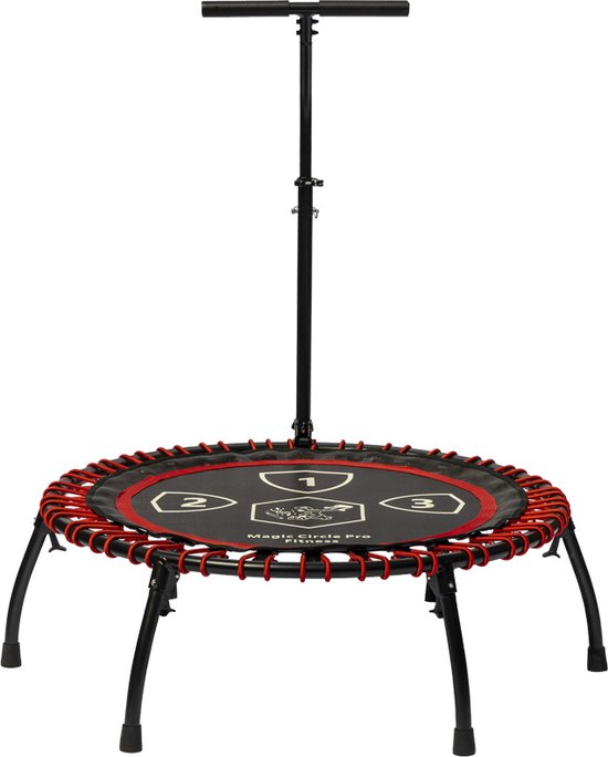 Magic Circle Pro Fitness Trampoline 100 cm Rood - Aluminium fitness ...