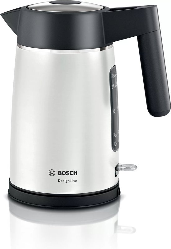 BOSCH DesignLine - Waterkoker - 1,7 l - 2400W - Zwart, Zilver | bol.com