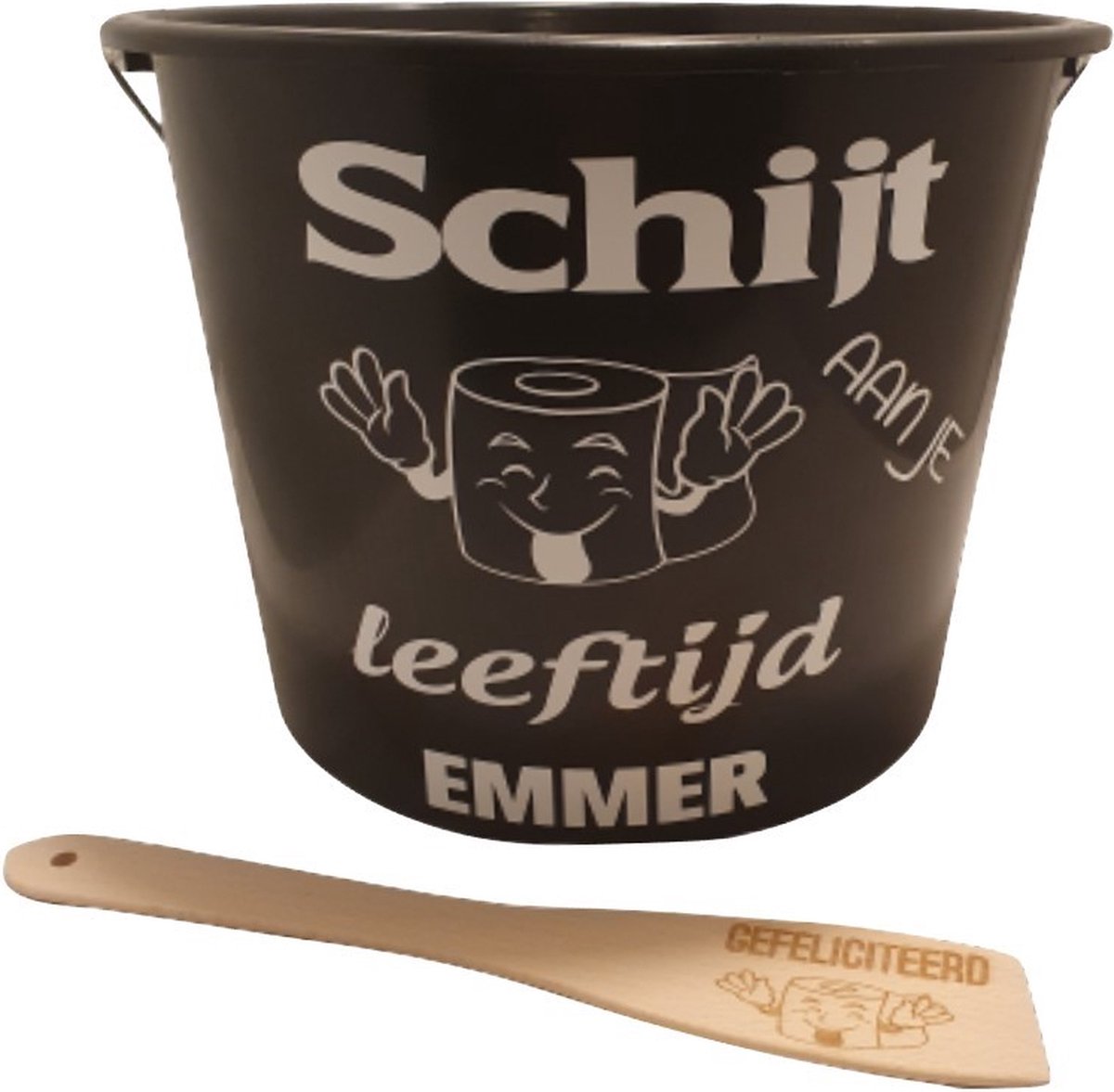 Emmer 12 liter " Schijt aan je leeftijd "Spreuk Quote Klussen Grappig ...