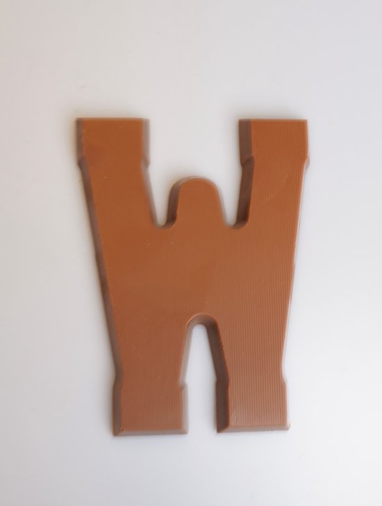 Melk Chocolade Letter W - 12 x 135 Gram | bol.com