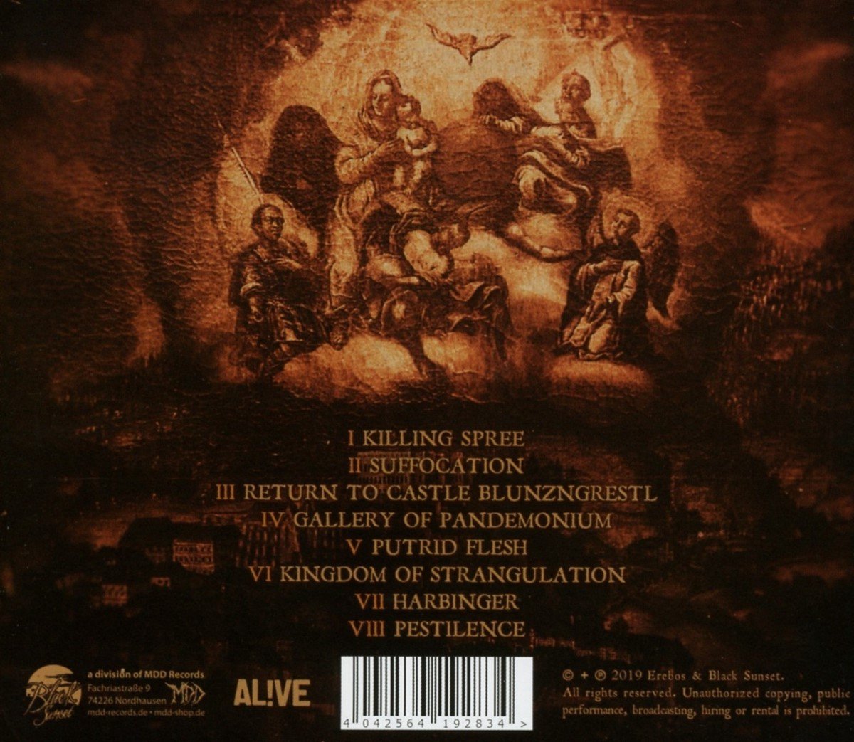 Erebos - Heretic (CD), Erebos | CD (album) | Muziek | bol.com