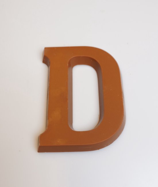 Melk Chocolade Letter D - 135 Gram | bol.com