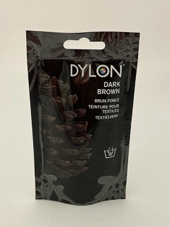 Dylon Textielverf Handwas - Dark Brown (11) - 50 gr | bol