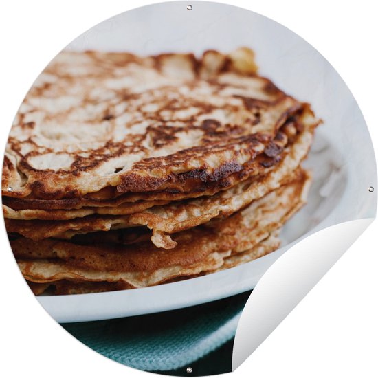 Garden Circle Délicieuses crêpes cuites au four sur une assiette ...